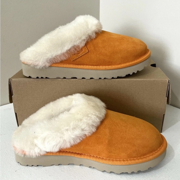 UGG | Shoes | New Ugg Cluggette Women Fashion Slippers Size 6 Orange ...